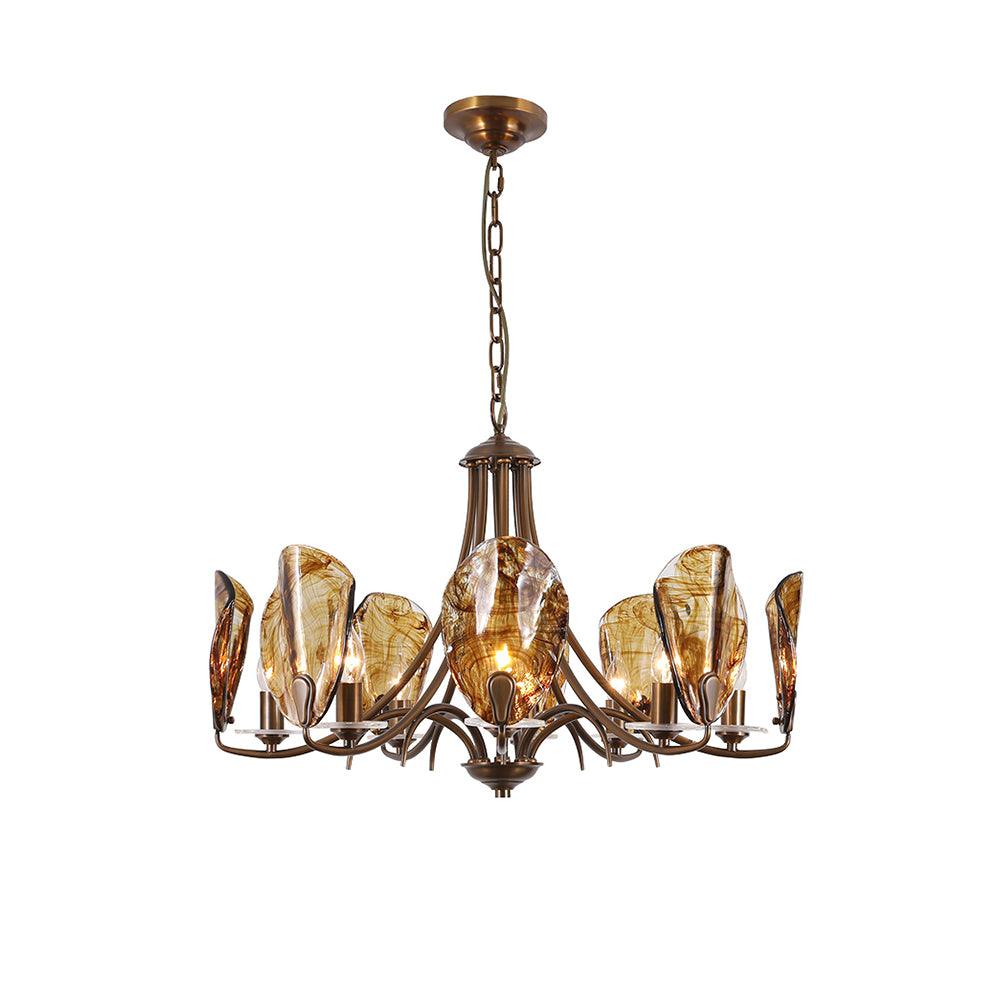 Amber Shell Chandelier — Mooiehome