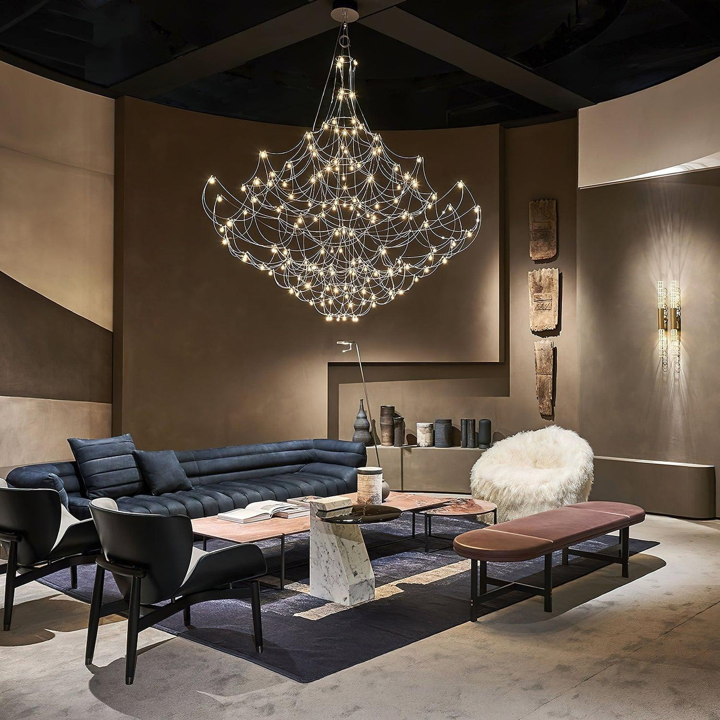 Amos Light Group Chandelier — Mooiehome