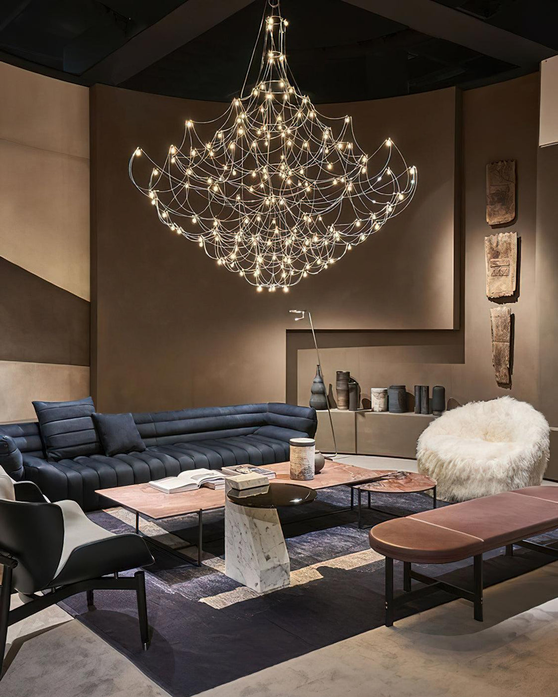 Amos Light Group Chandelier — Mooiehome