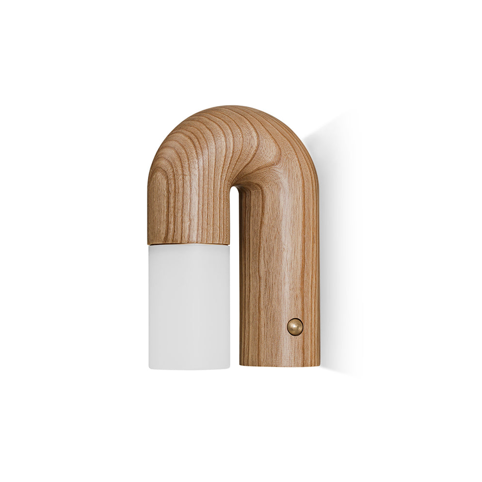 Arcus Wood Wall Lamp 7.1" — Mooiehome