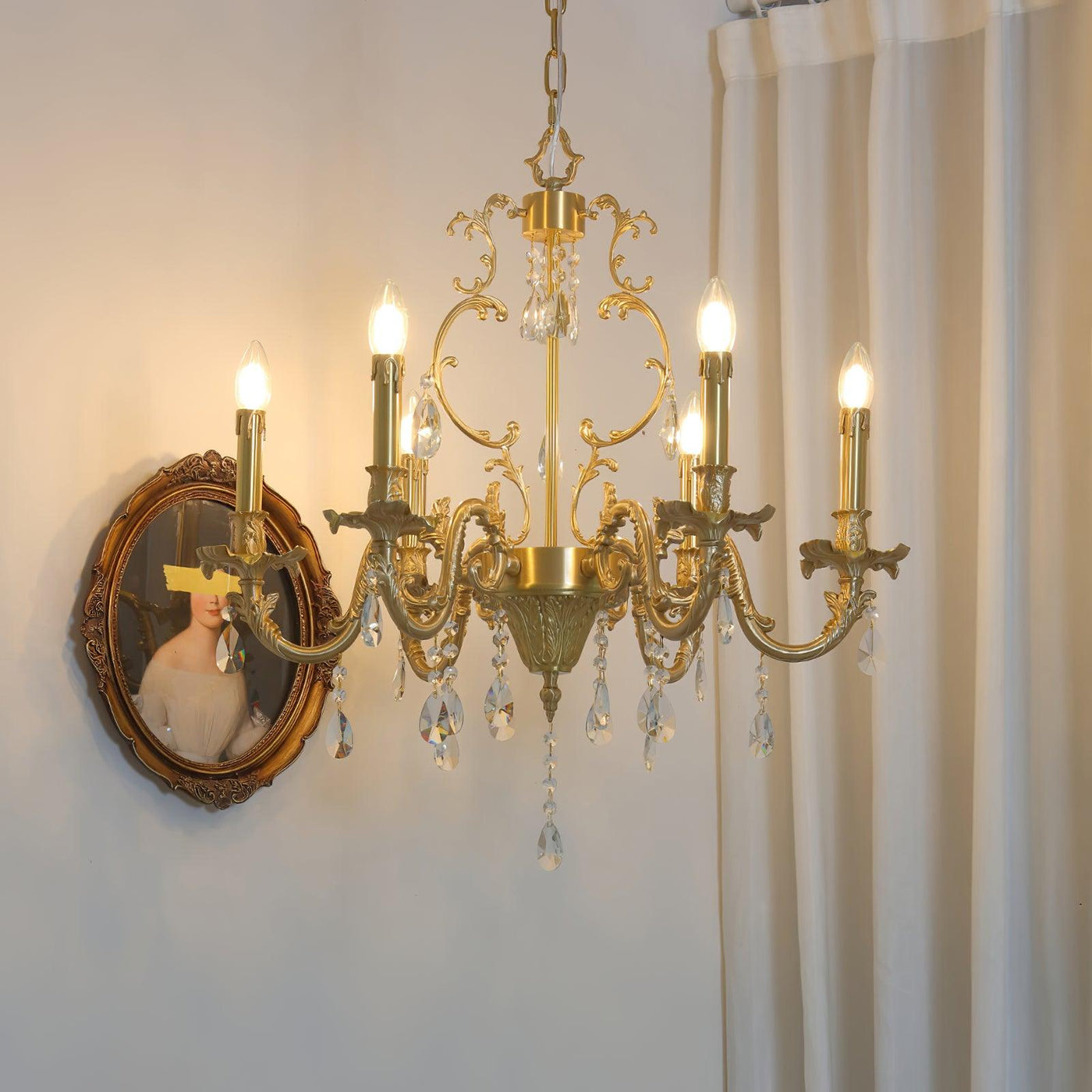 Barret Light Crystal Classic Traditional Chandelier — Mooiehome