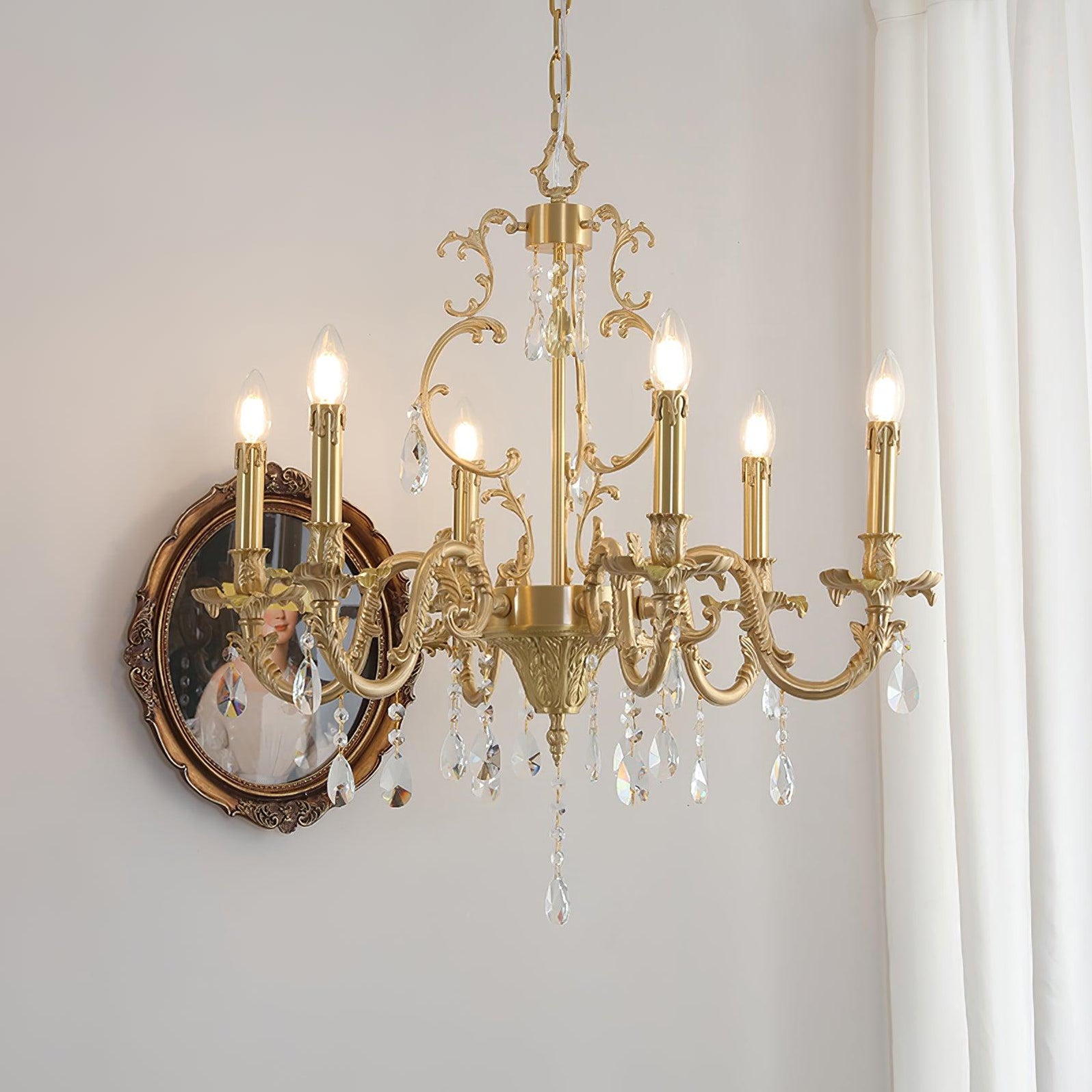 Barret Light Crystal Classic Traditional Chandelier — Mooiehome