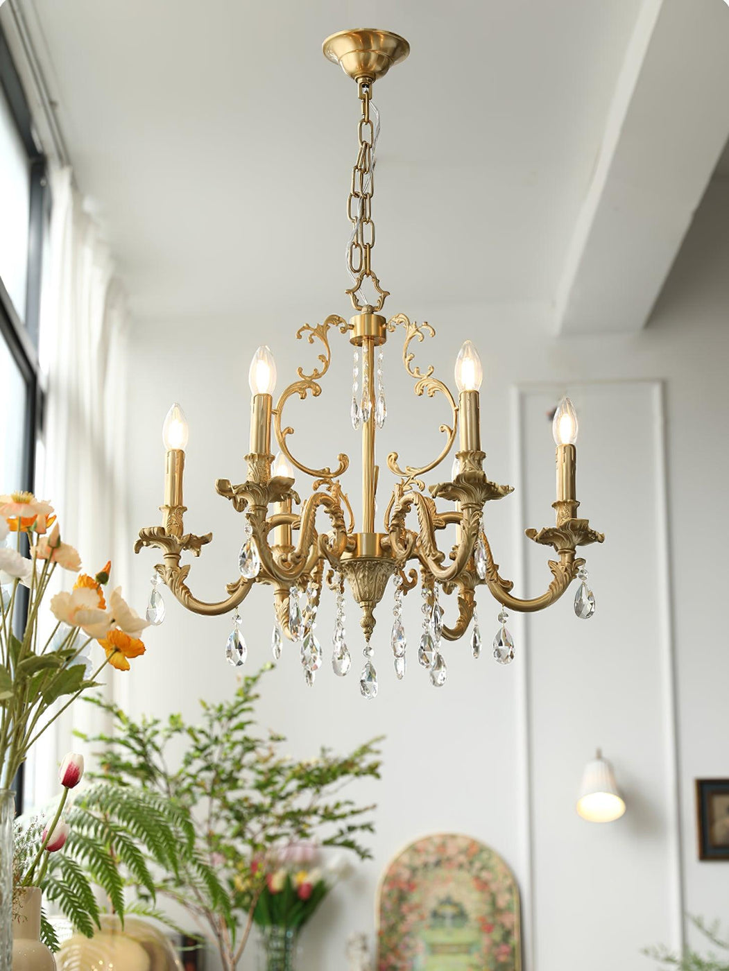 Barret Light Crystal Classic Traditional Chandelier — Mooiehome