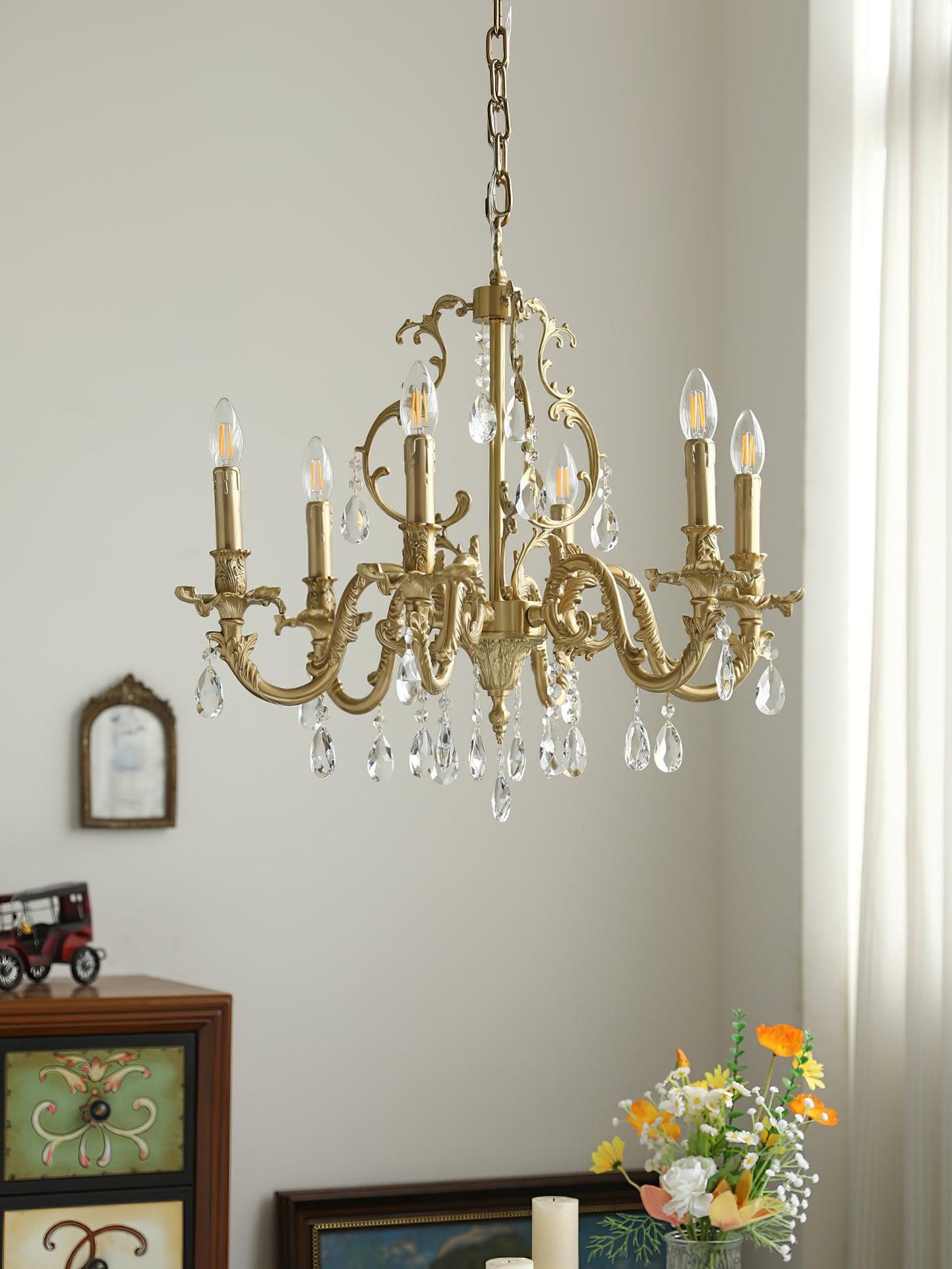 Barret Light Crystal Classic Traditional Chandelier — Mooiehome