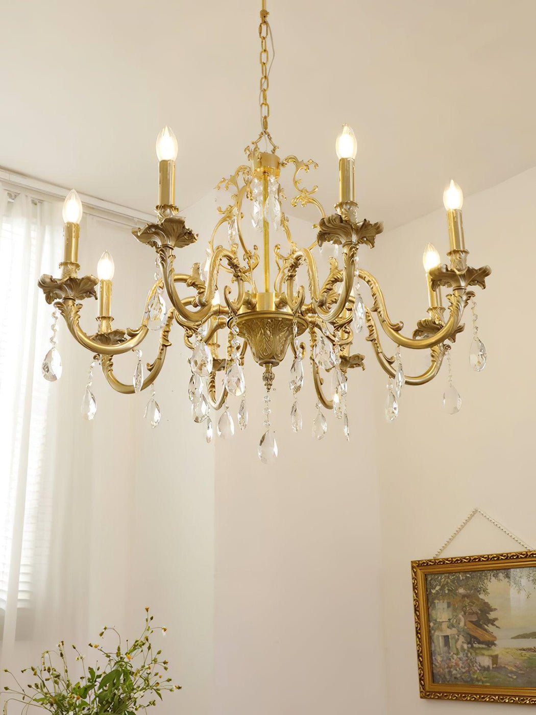 Barret Light Crystal Classic Traditional Chandelier — Mooiehome