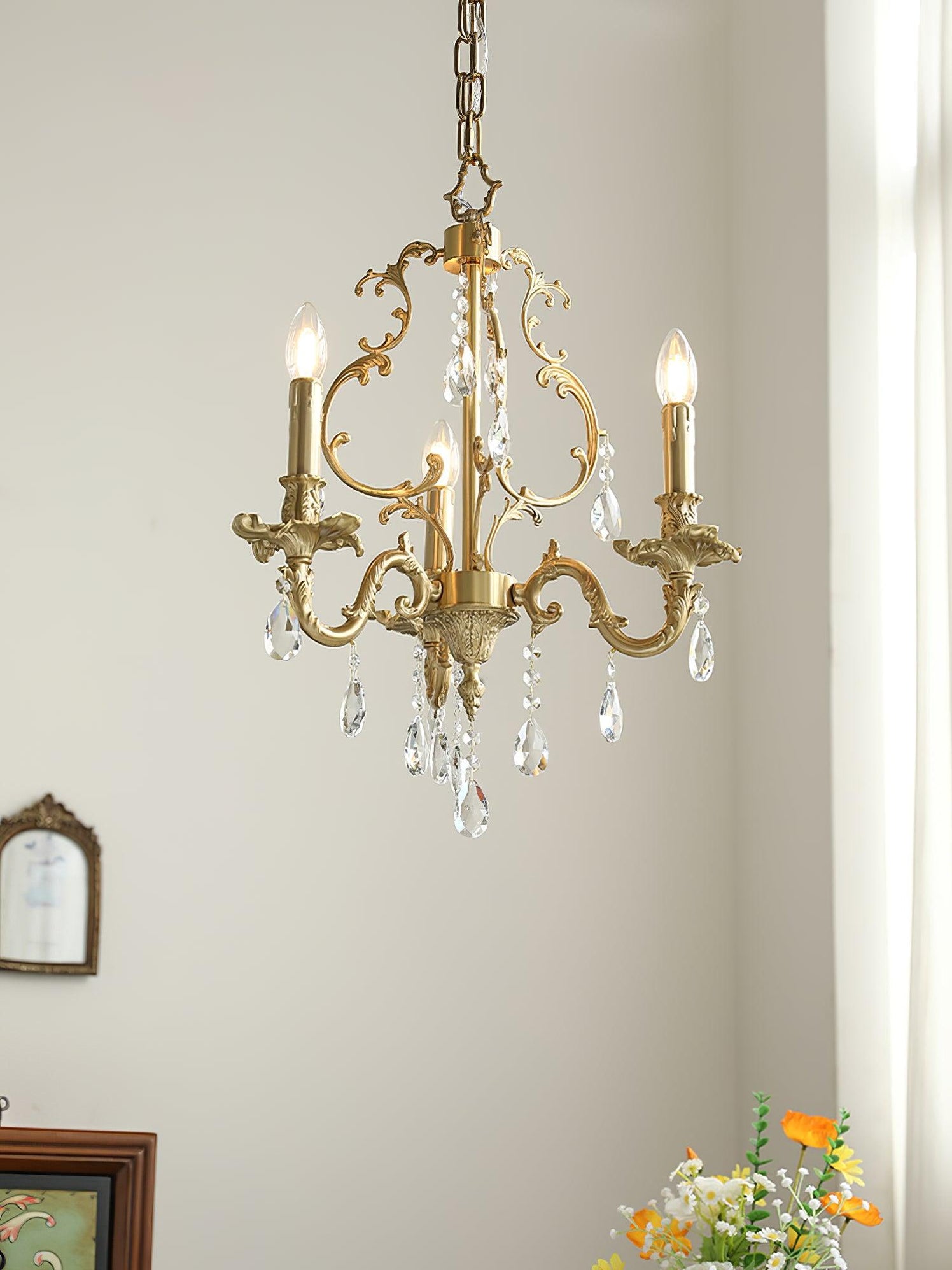 Barret Light Crystal Classic Traditional Chandelier — Mooiehome