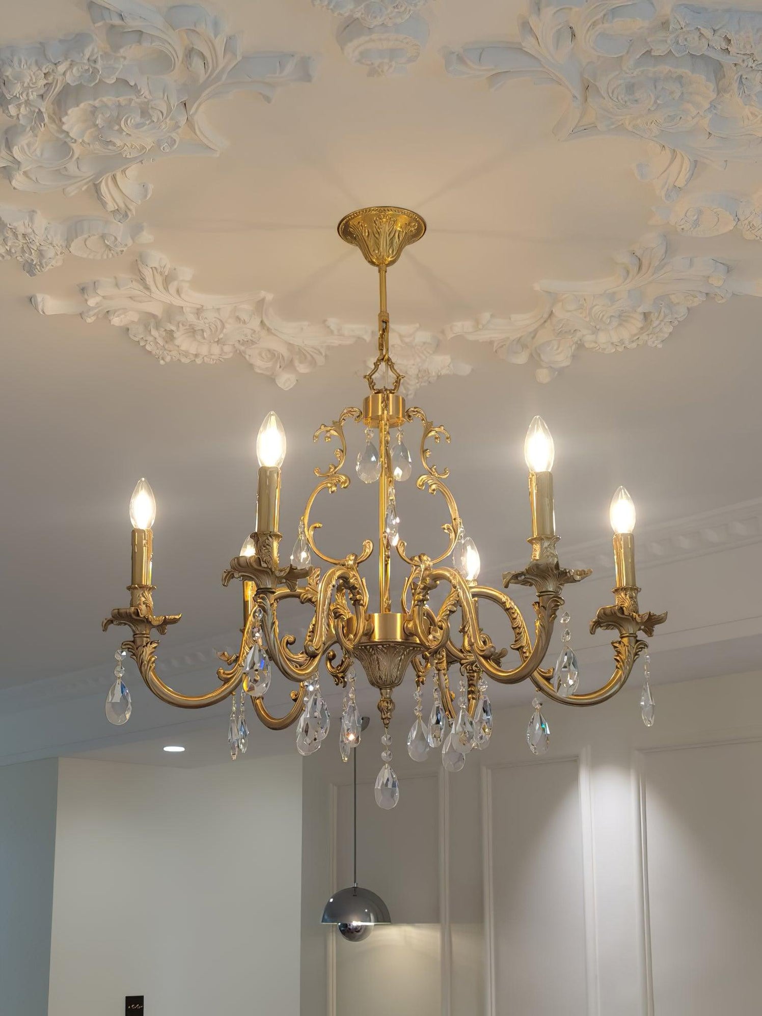 Barret Light Crystal Classic Traditional Chandelier — Mooiehome