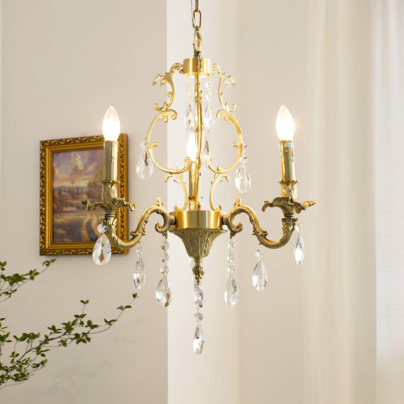Barret Light Crystal Classic Traditional Chandelier — Mooiehome