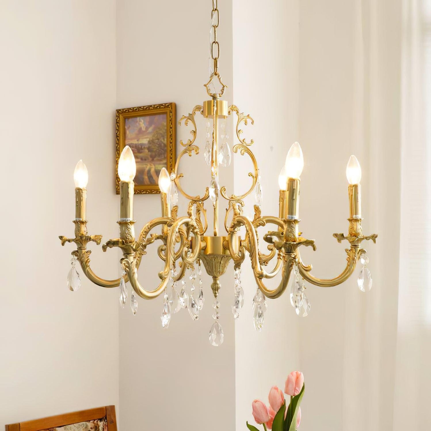 Barret Light Crystal Classic Traditional Chandelier — Mooiehome