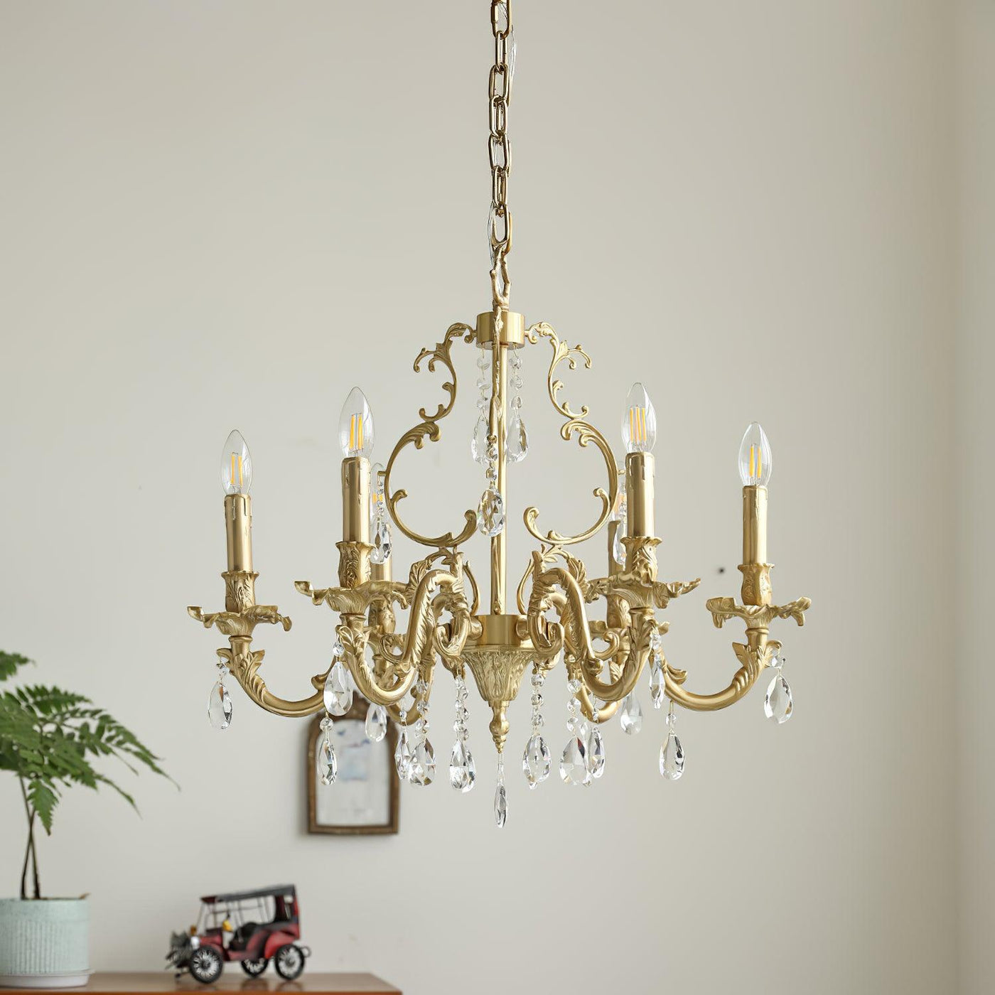 Barret Light Crystal Classic Traditional Chandelier — Mooiehome