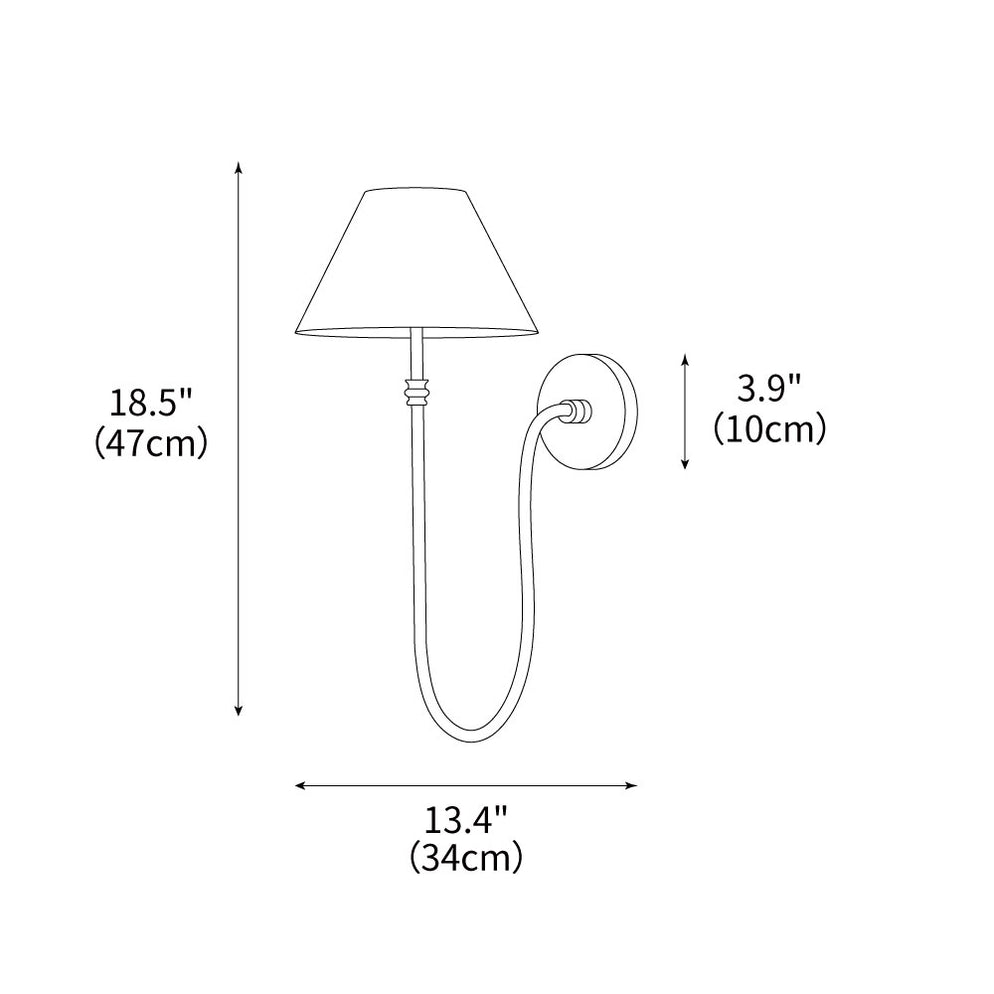 Collins Wall Light 13.4" — Mooiehome