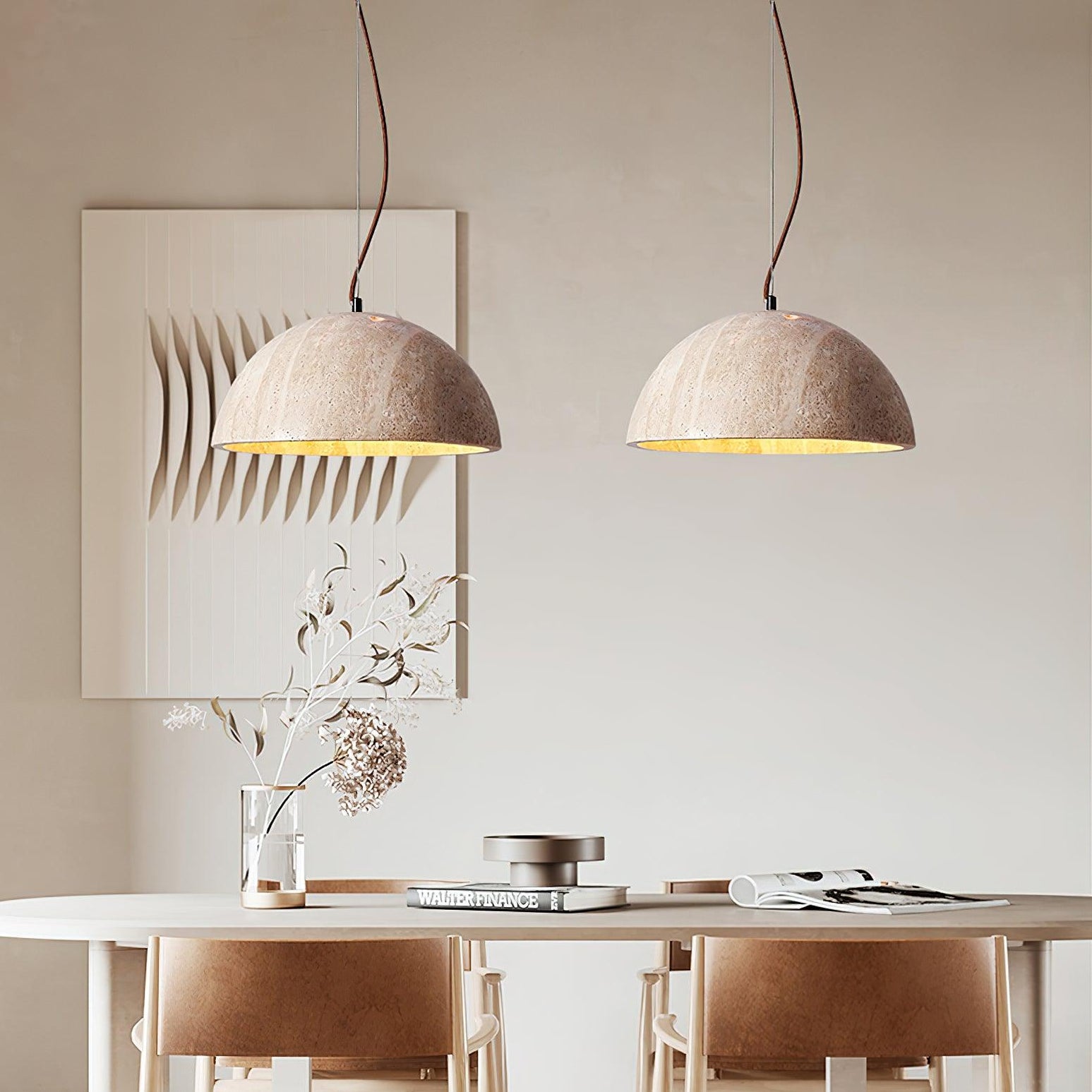 Crescent Glow Pendant Lamp — Mooiehome