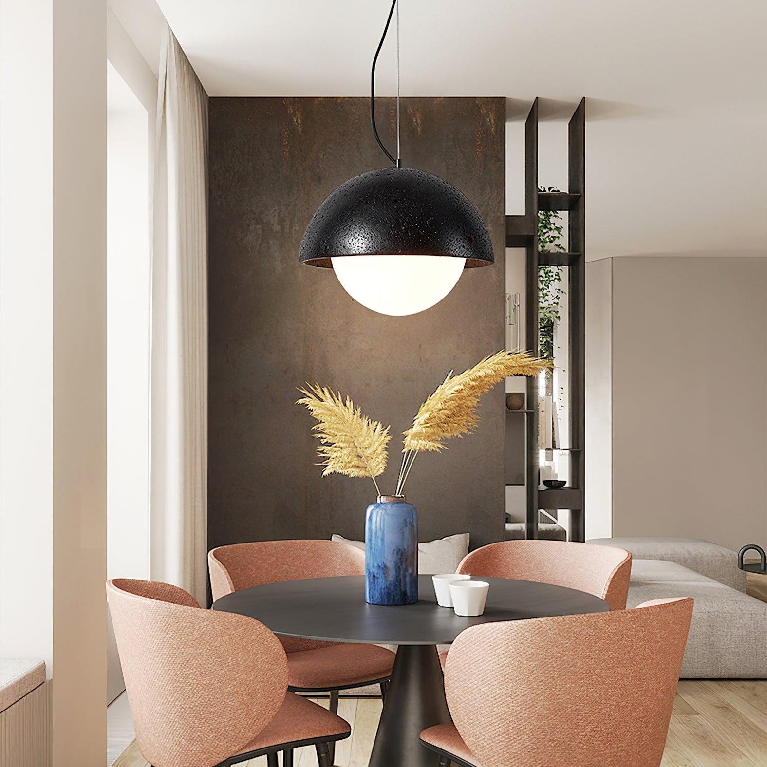Crescent Glow Pendant Lamp — Mooiehome