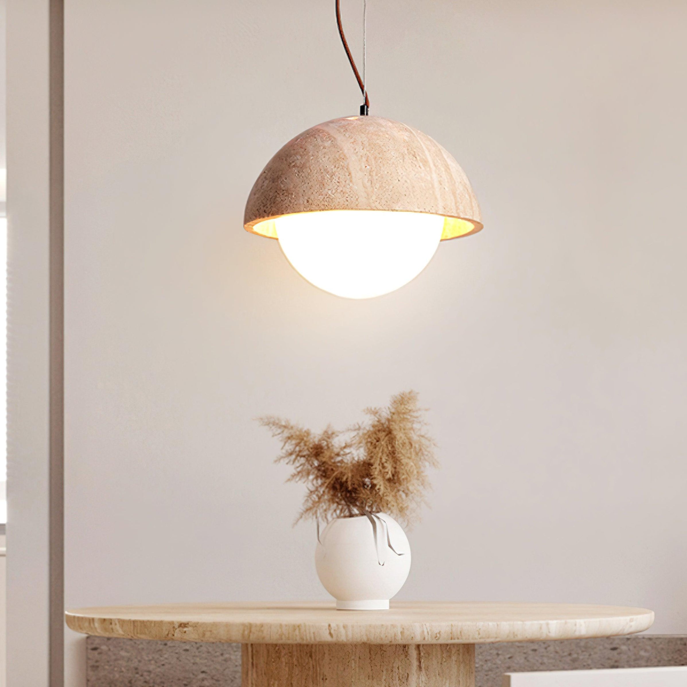 Crescent Glow Pendant Lamp — Mooiehome