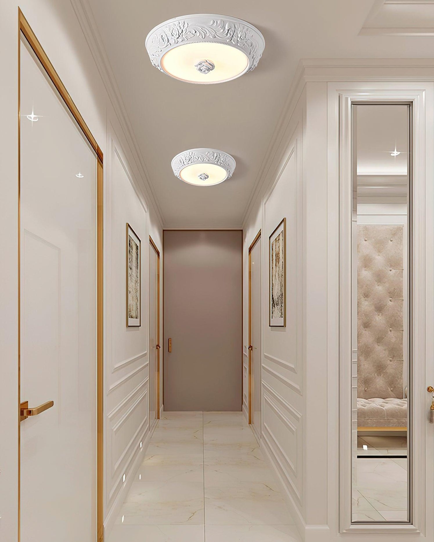 Embossed Ceiling Lamp — Mooiehome