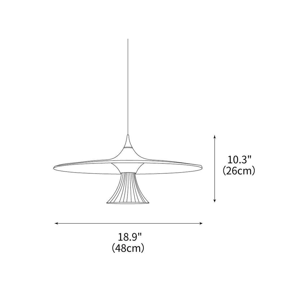 GUI Ming Pendant Light 18.9" — Mooiehome