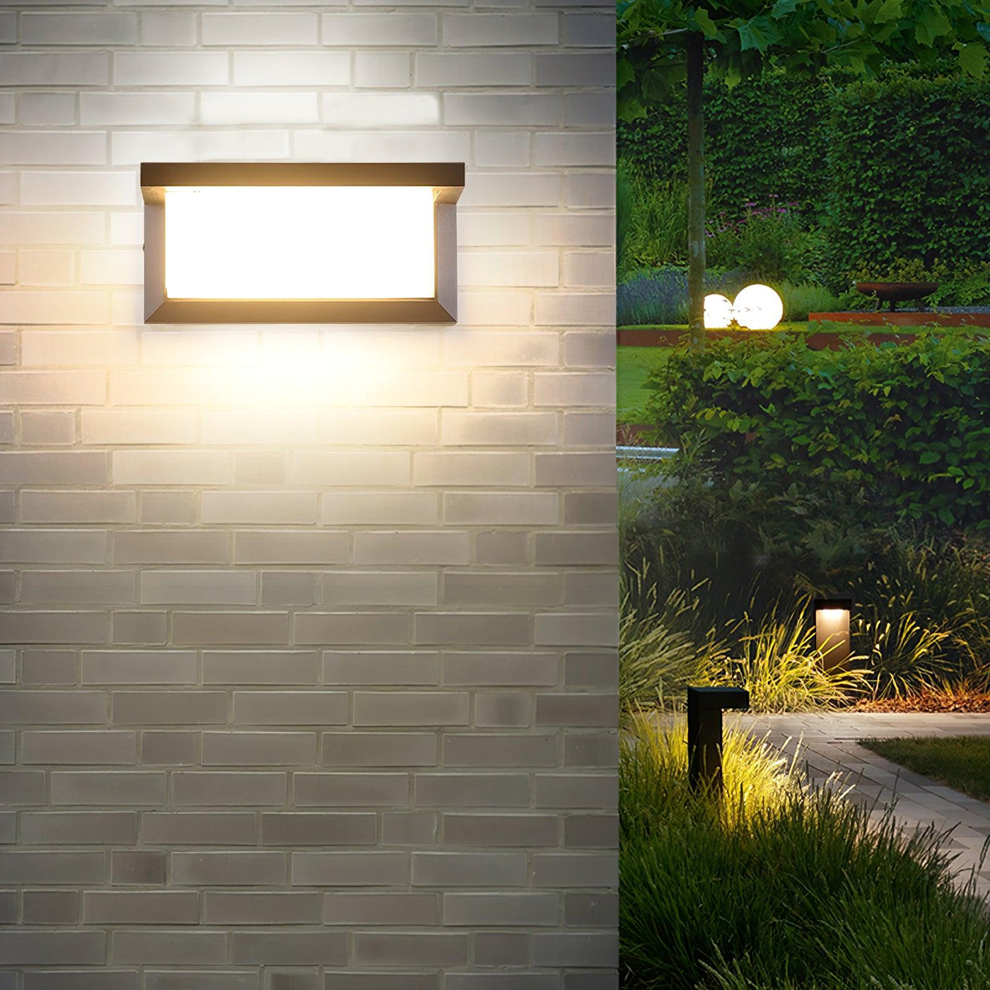 Horizontal LED Outdoor Light — Mooiehome