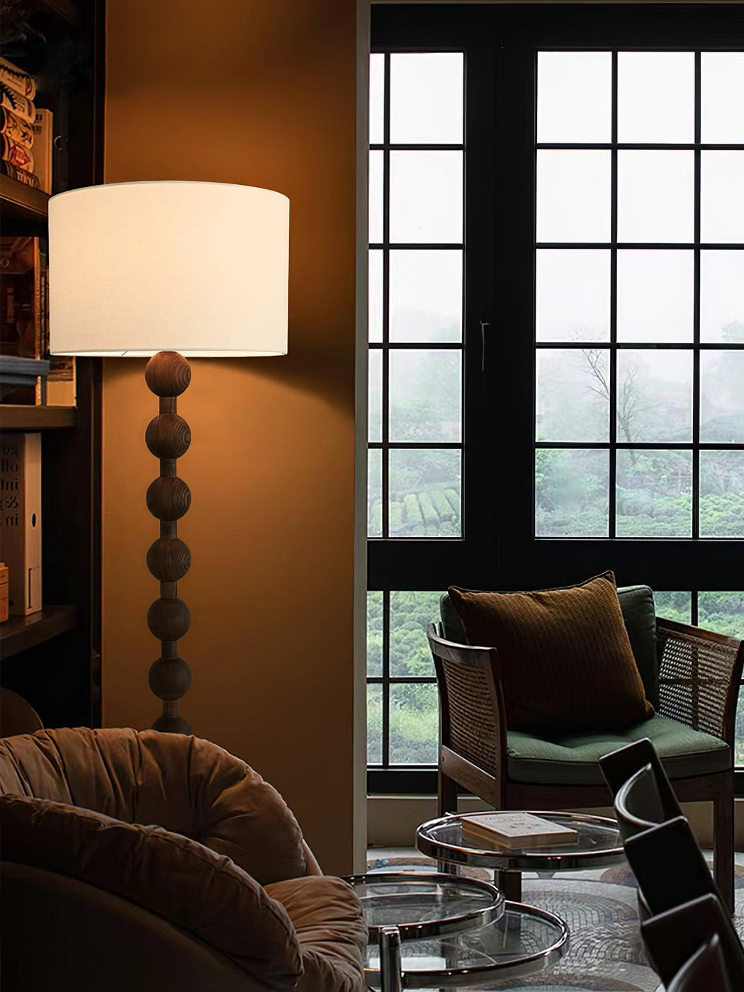 Hugo Barbell Floor Lamp 15.7" — Mooiehome