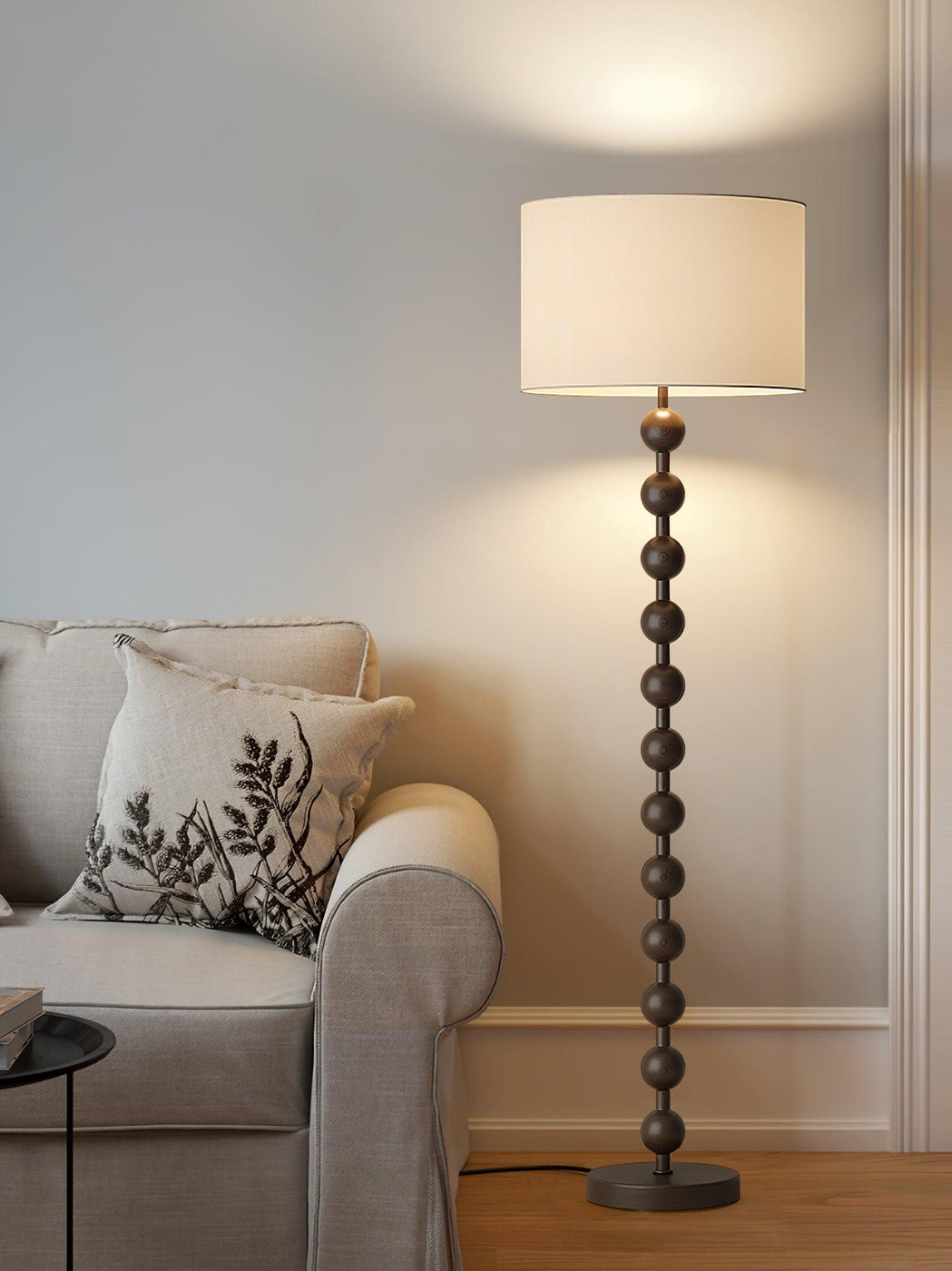 Hugo Barbell Floor Lamp 15.7" — Mooiehome