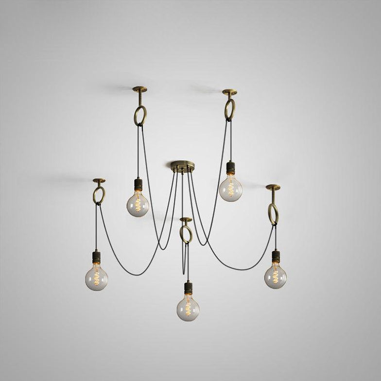Industrial Spider Chandelier — Mooiehome