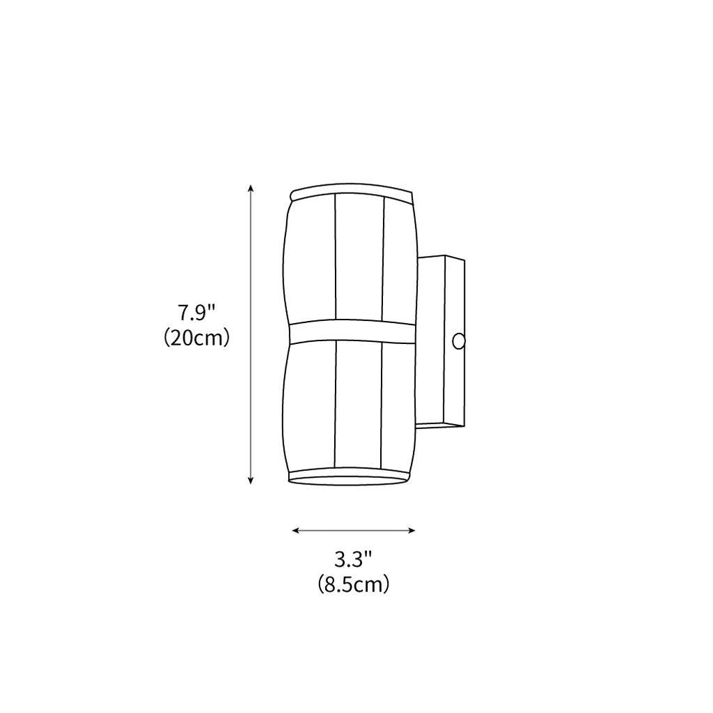 Luxury Crystal Column LED Wall Lamp — Mooiehome