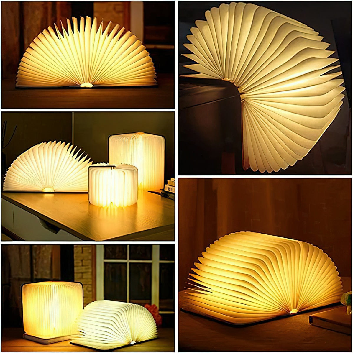 Magic Book Table Lamp 8.7" — Mooiehome