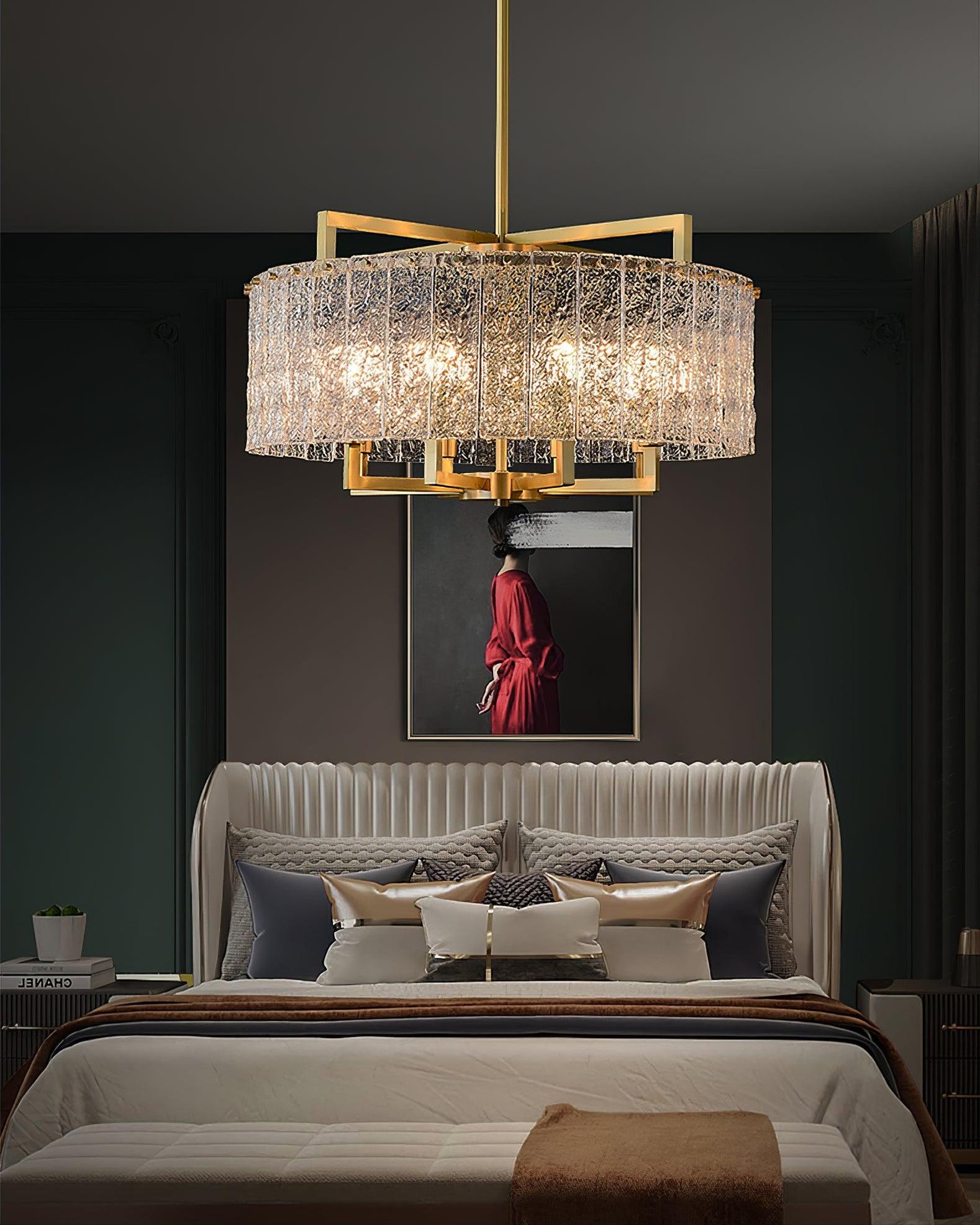 Modern Drum Chandelier — Mooiehome