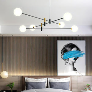 Octagonal Ball Chandelier — Mooiehome