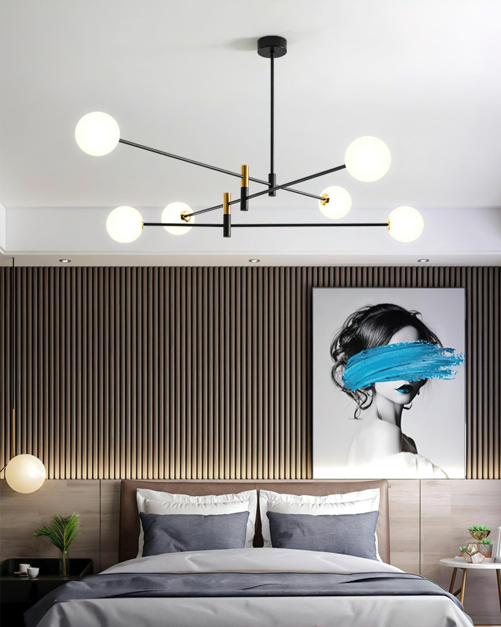 Octagonal Ball Chandelier — Mooiehome