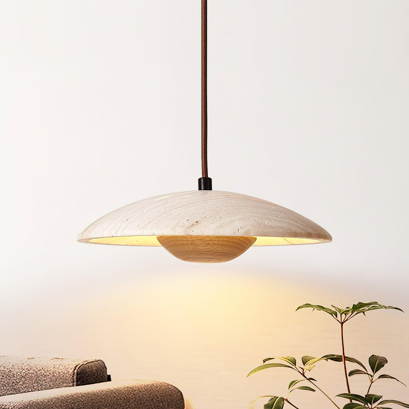 Plate Pendant Lamp 9.8" — Mooiehome