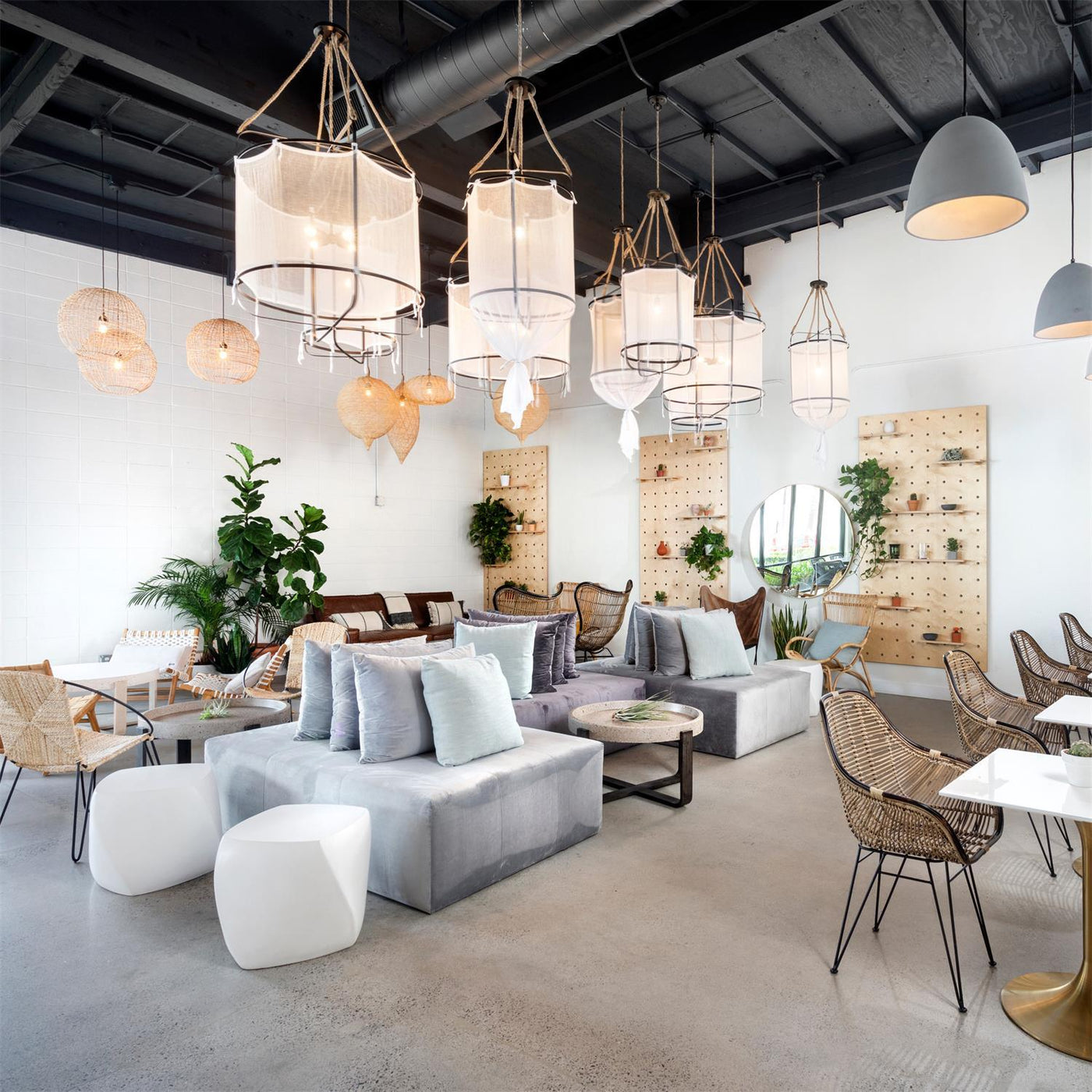 Provence Linen Pendant Light — Mooiehome