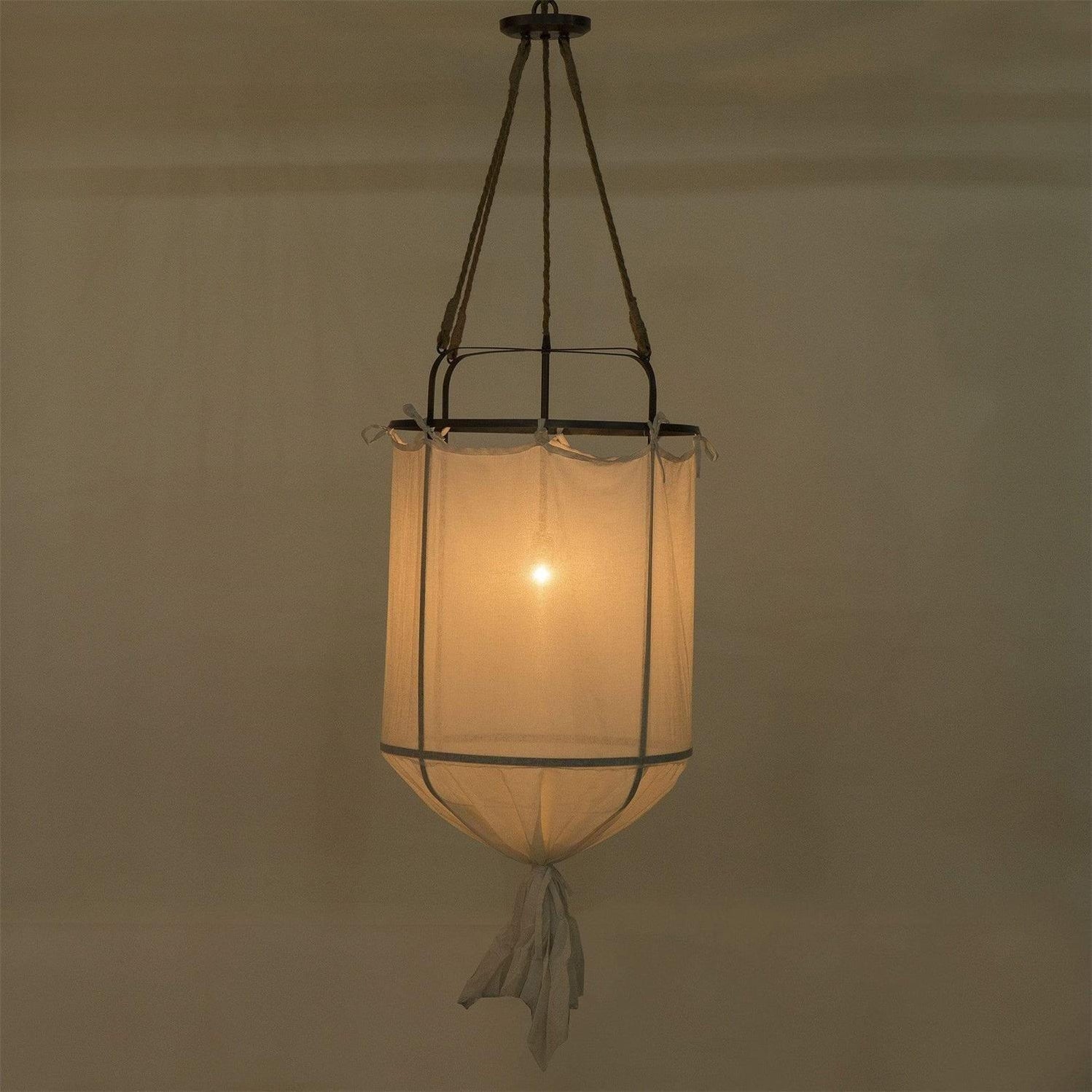 Provence Linen Pendant Light — Mooiehome