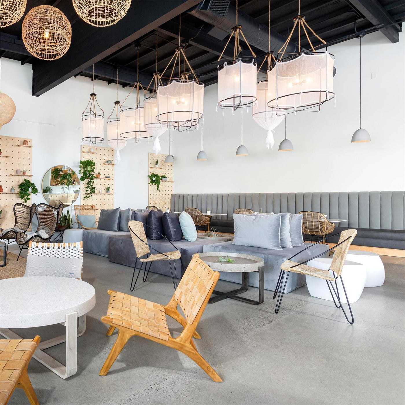 Provence Linen Pendant Light — Mooiehome