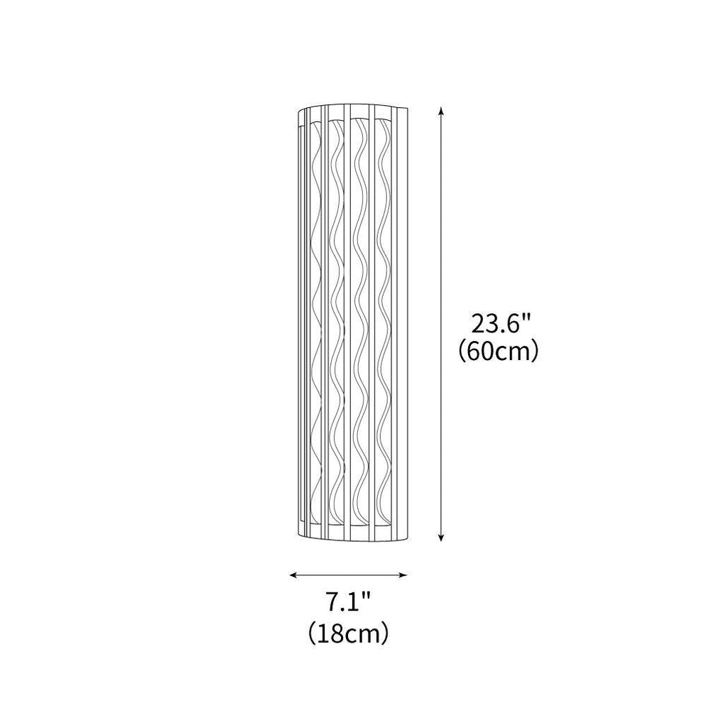 Radiant Cascade Wall Lamp — Mooiehome