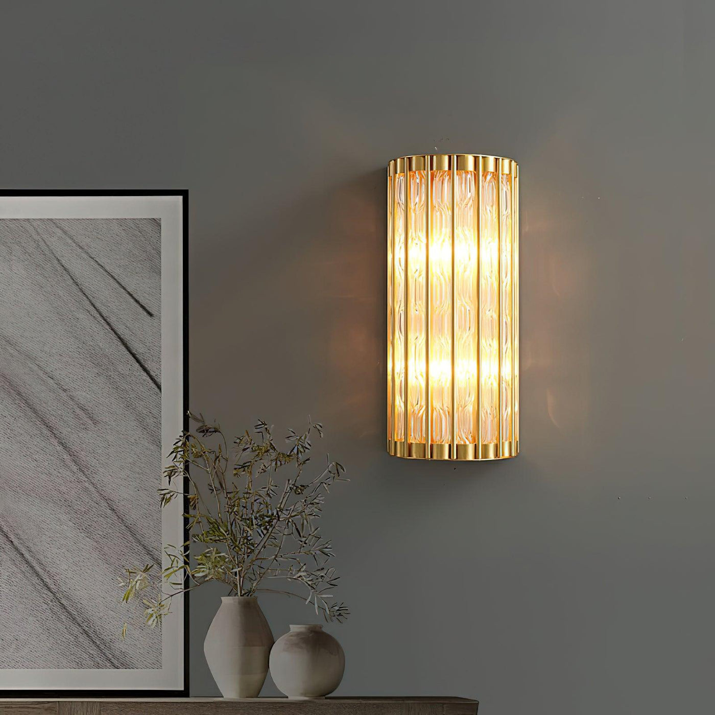 Radiant Cascade Wall Lamp — Mooiehome