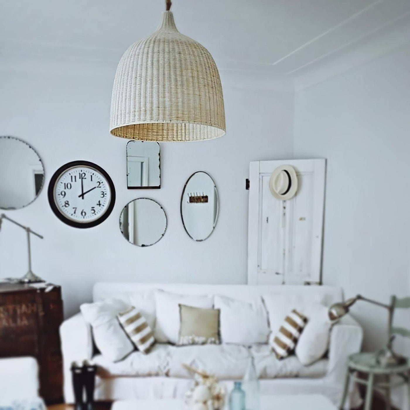 Rattan Pandent Light — Mooiehome