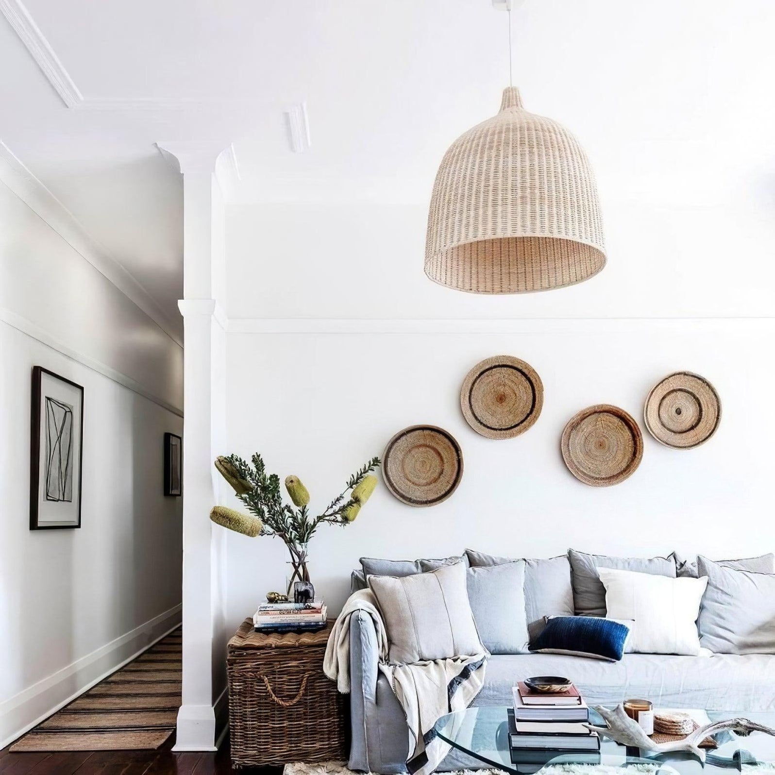 Rattan Pandent Light — Mooiehome