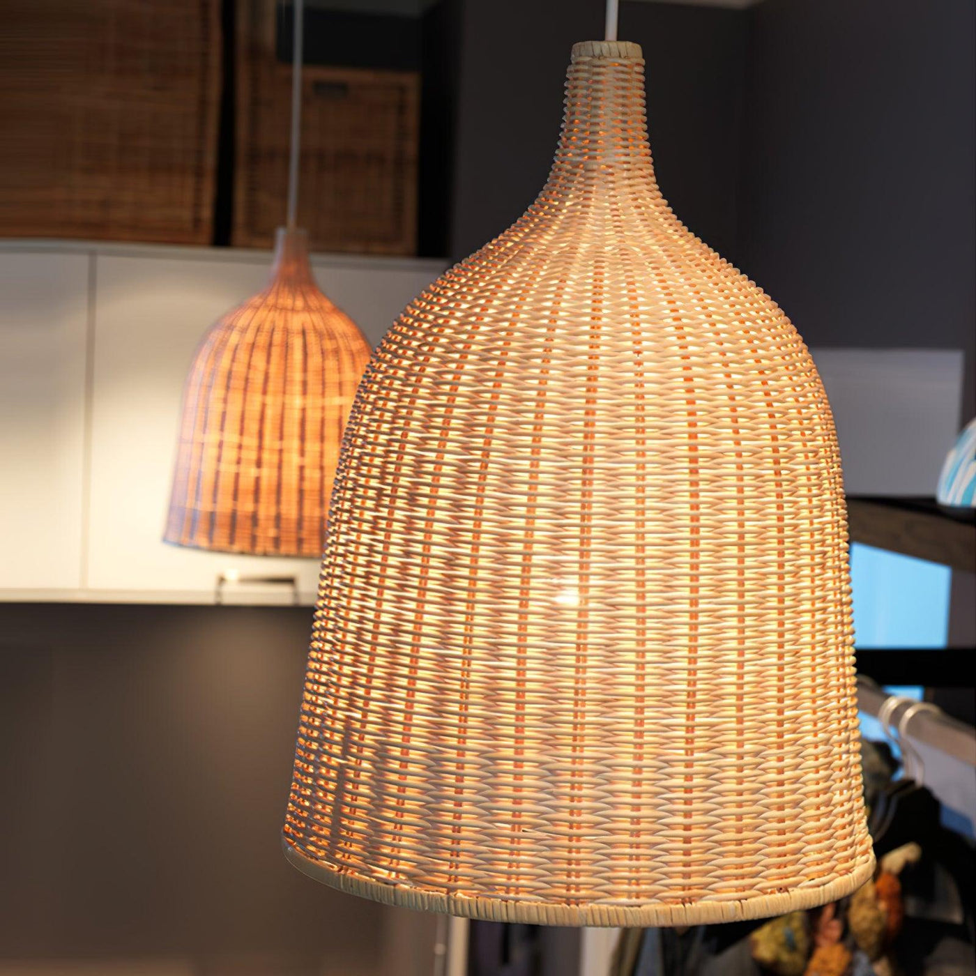 Rattan Pandent Light — Mooiehome