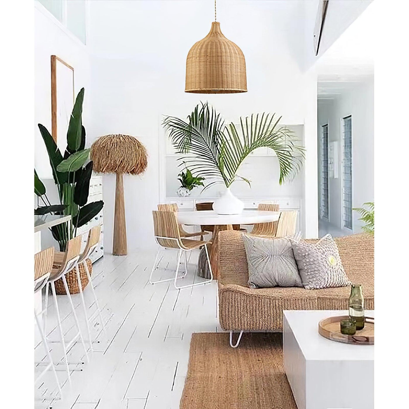 Rattan Pandent Light — Mooiehome