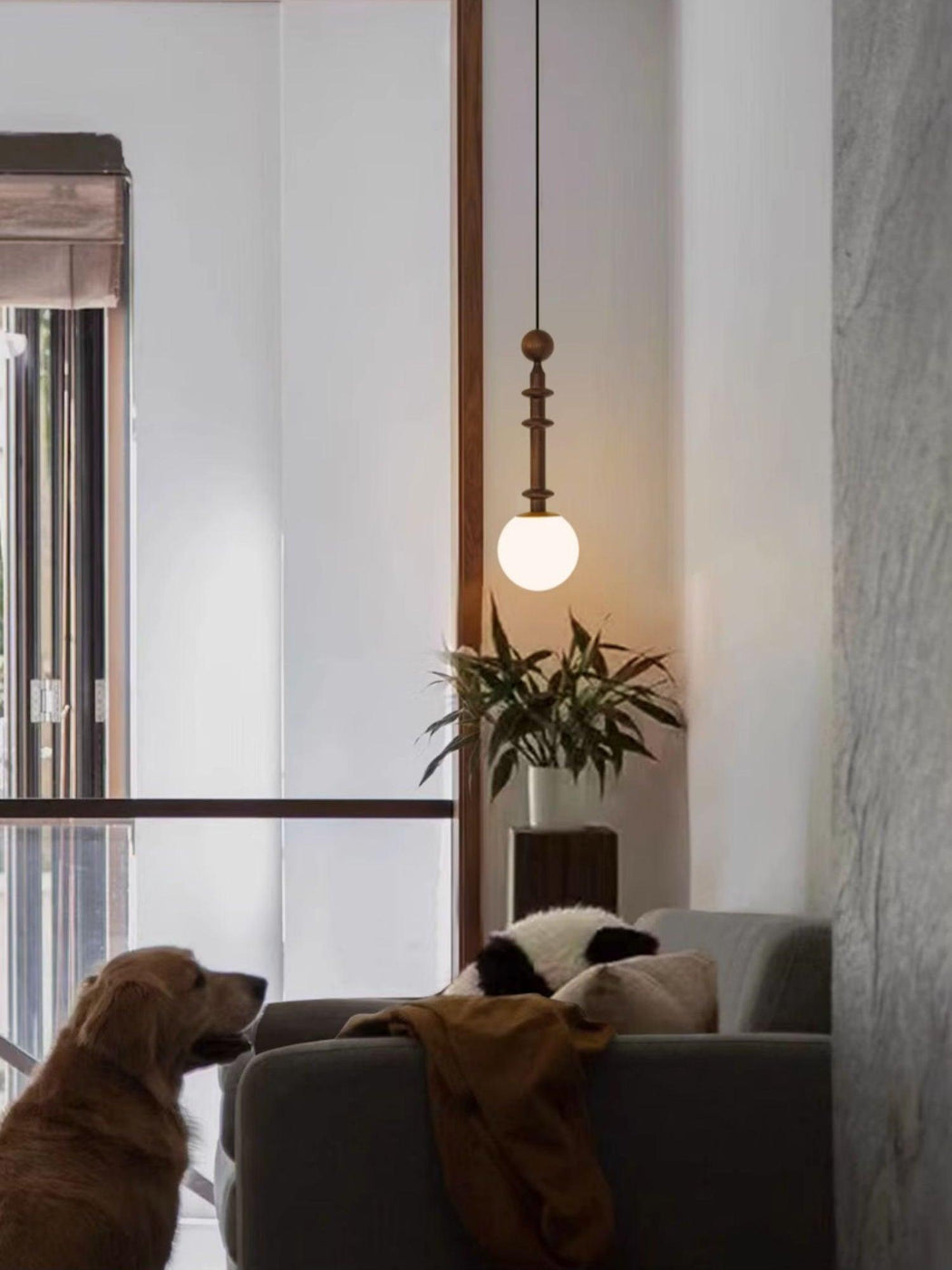 Roman Column Pendant Light — Mooiehome