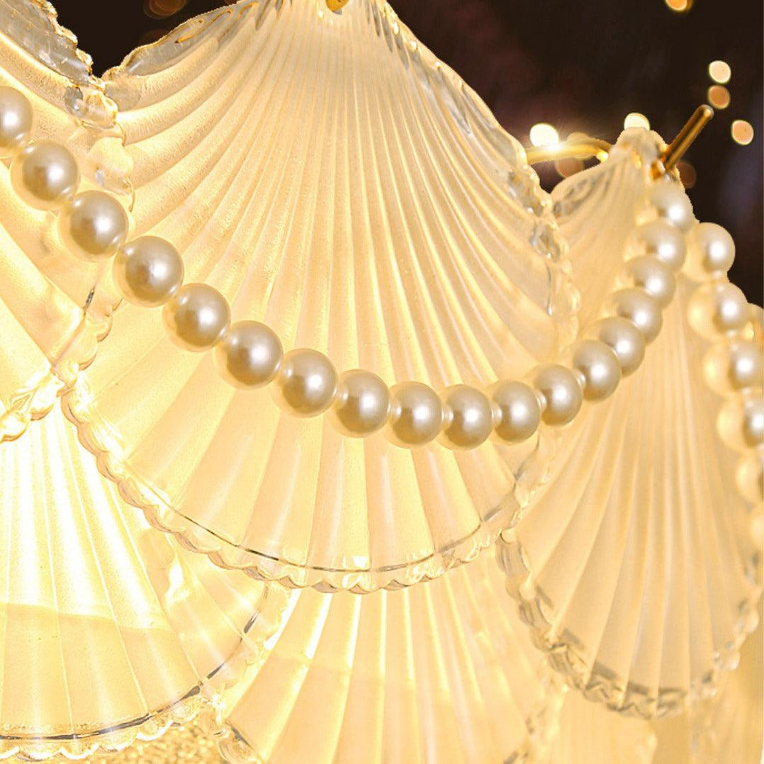Shell Glass Ceiling Lamp — Mooiehome
