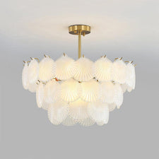 Shell Glass Chandelier — Mooiehome