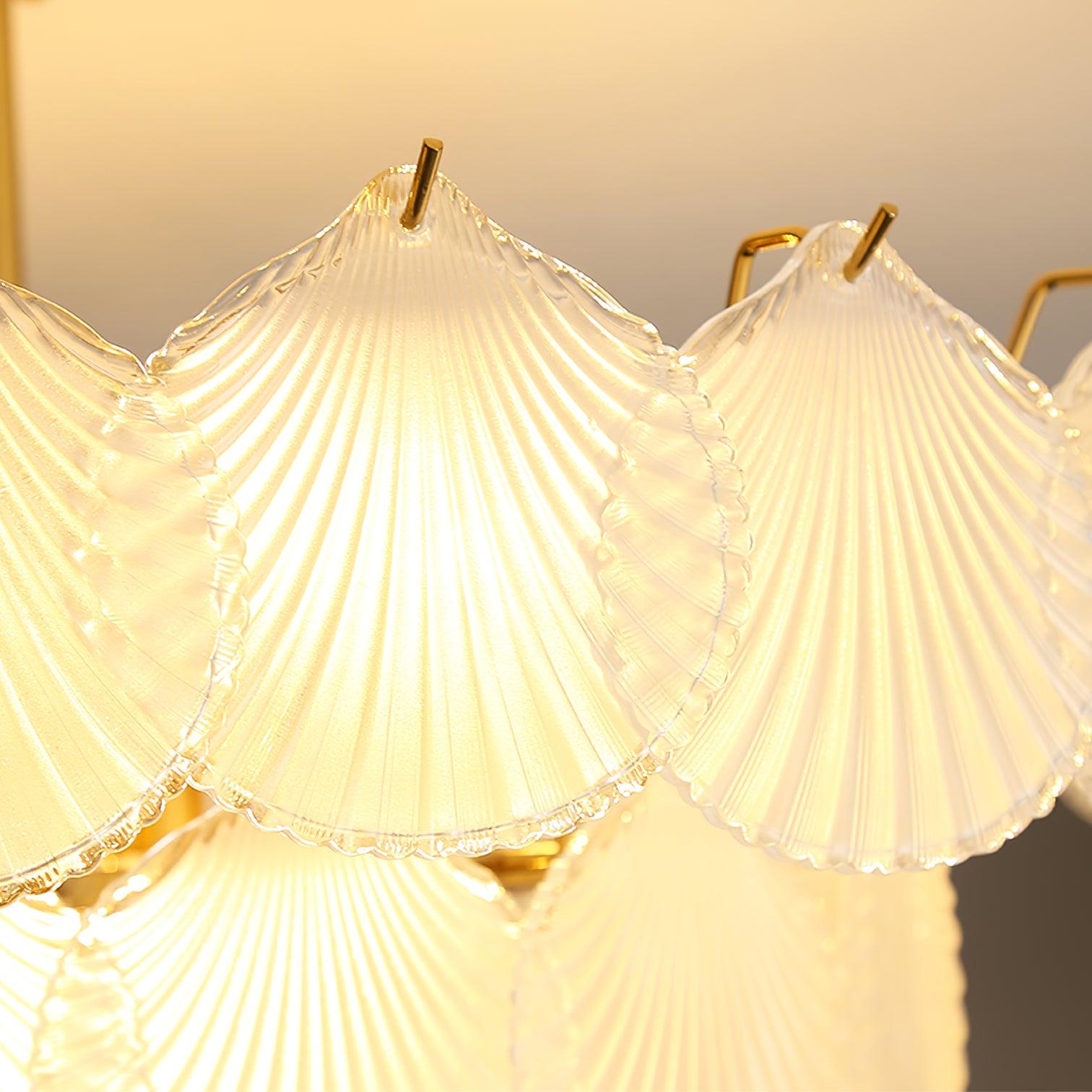 Shell Glass Chandelier — Mooiehome