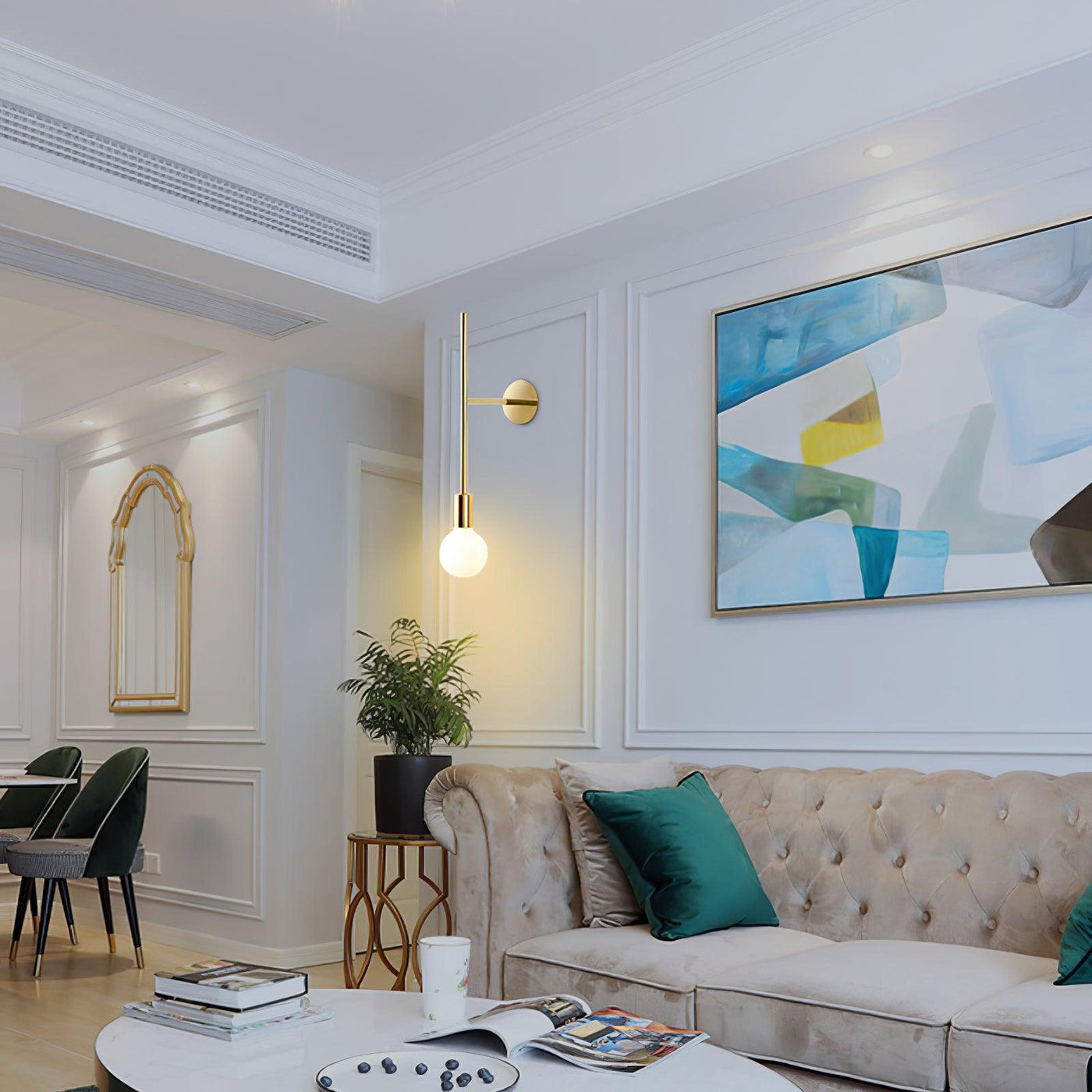 Step & Kick Wall Lamp 7.1" — Mooiehome