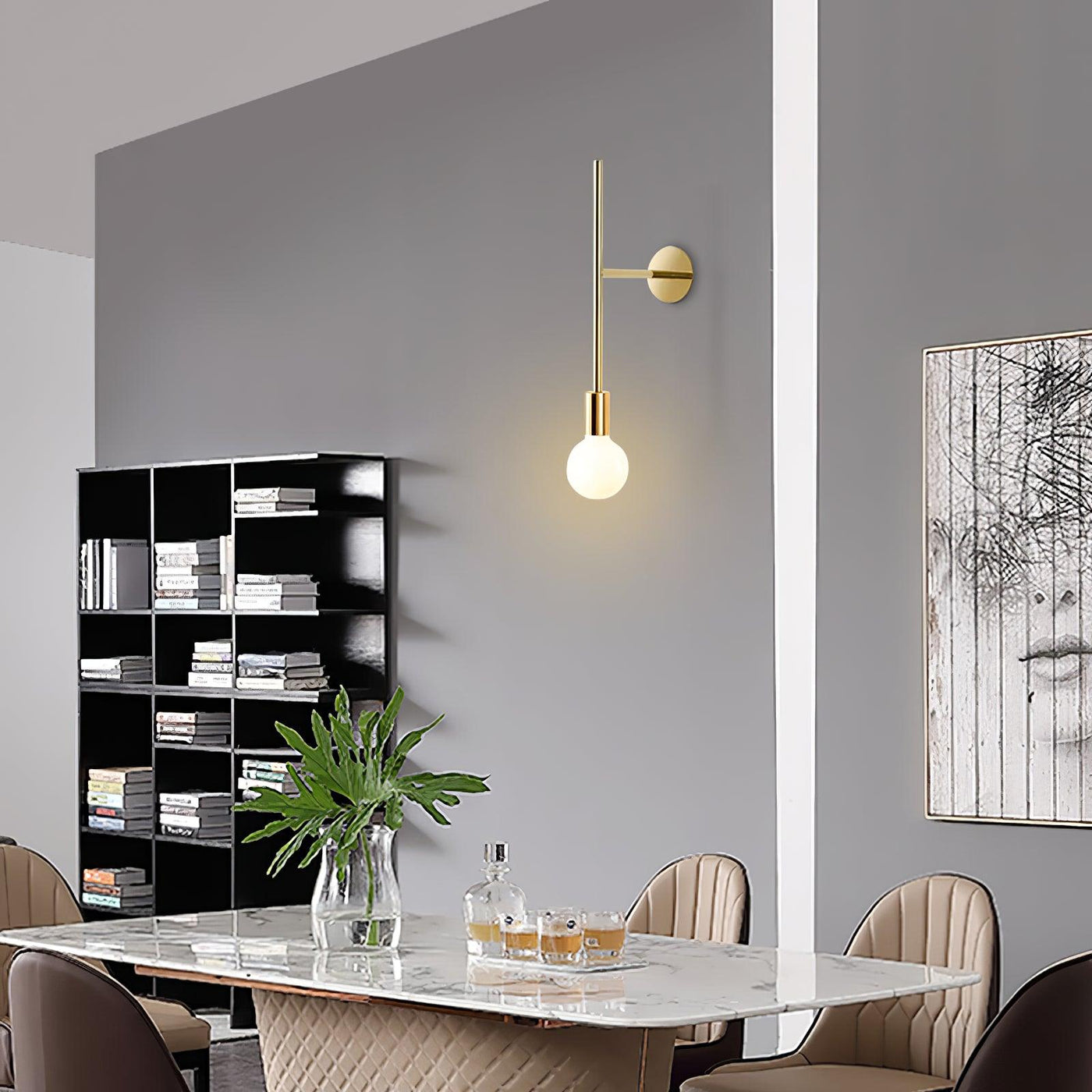 Step & Kick Wall Lamp 7.1" — Mooiehome