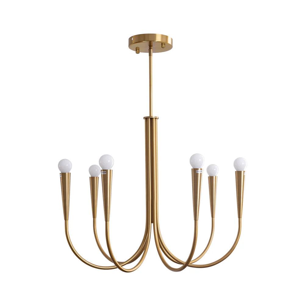 Swoop Arm Chandelier — Mooiehome