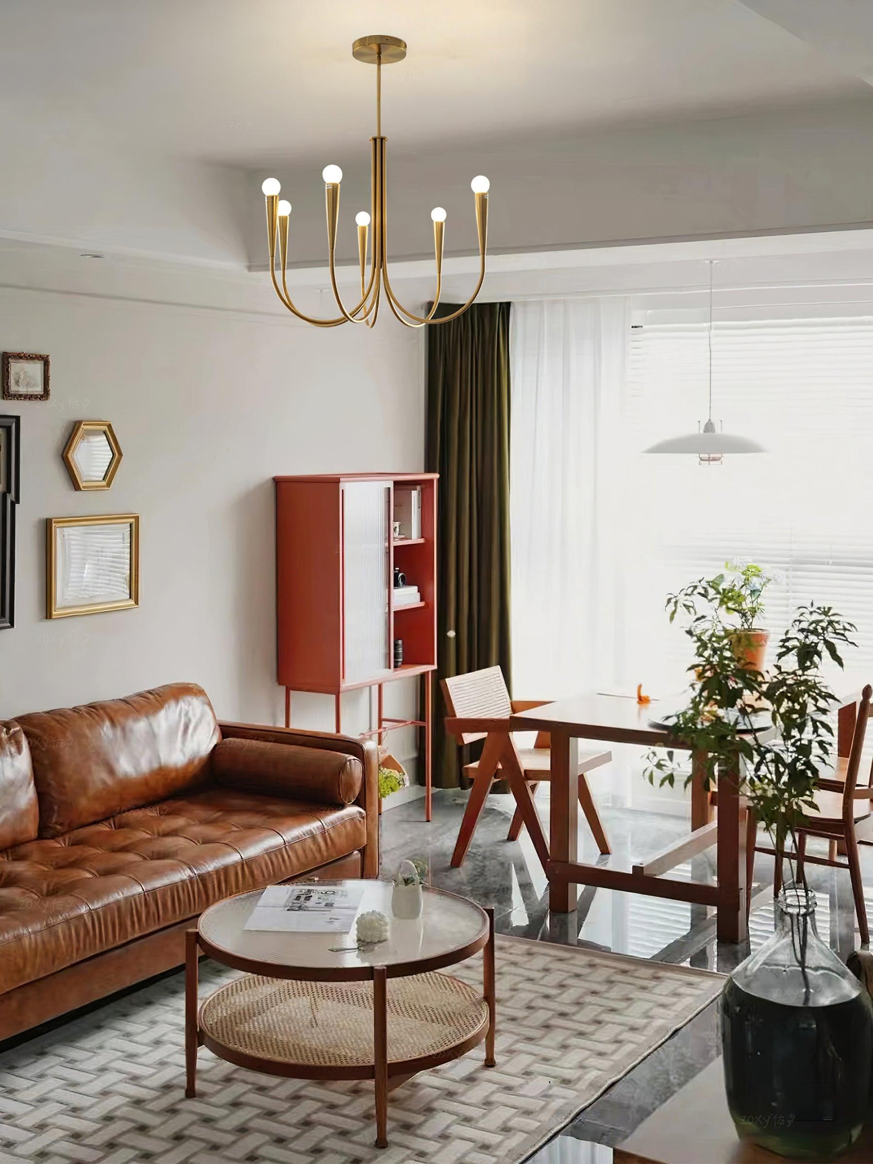 Swoop Arm Chandelier — Mooiehome