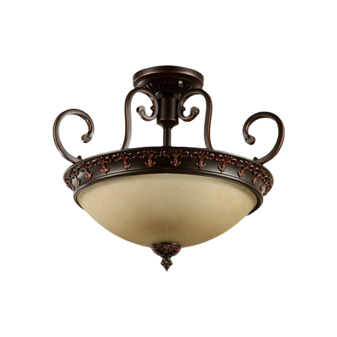 Symphony Semi-Flush Ceiling Light 21.7" — Mooiehome